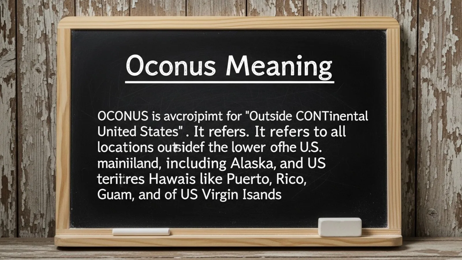 Oconus Meaning Simplified for Easy Understanding for 2026